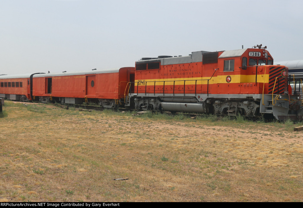 WGNS GP35m #1386 - Wisconsin Great Northern